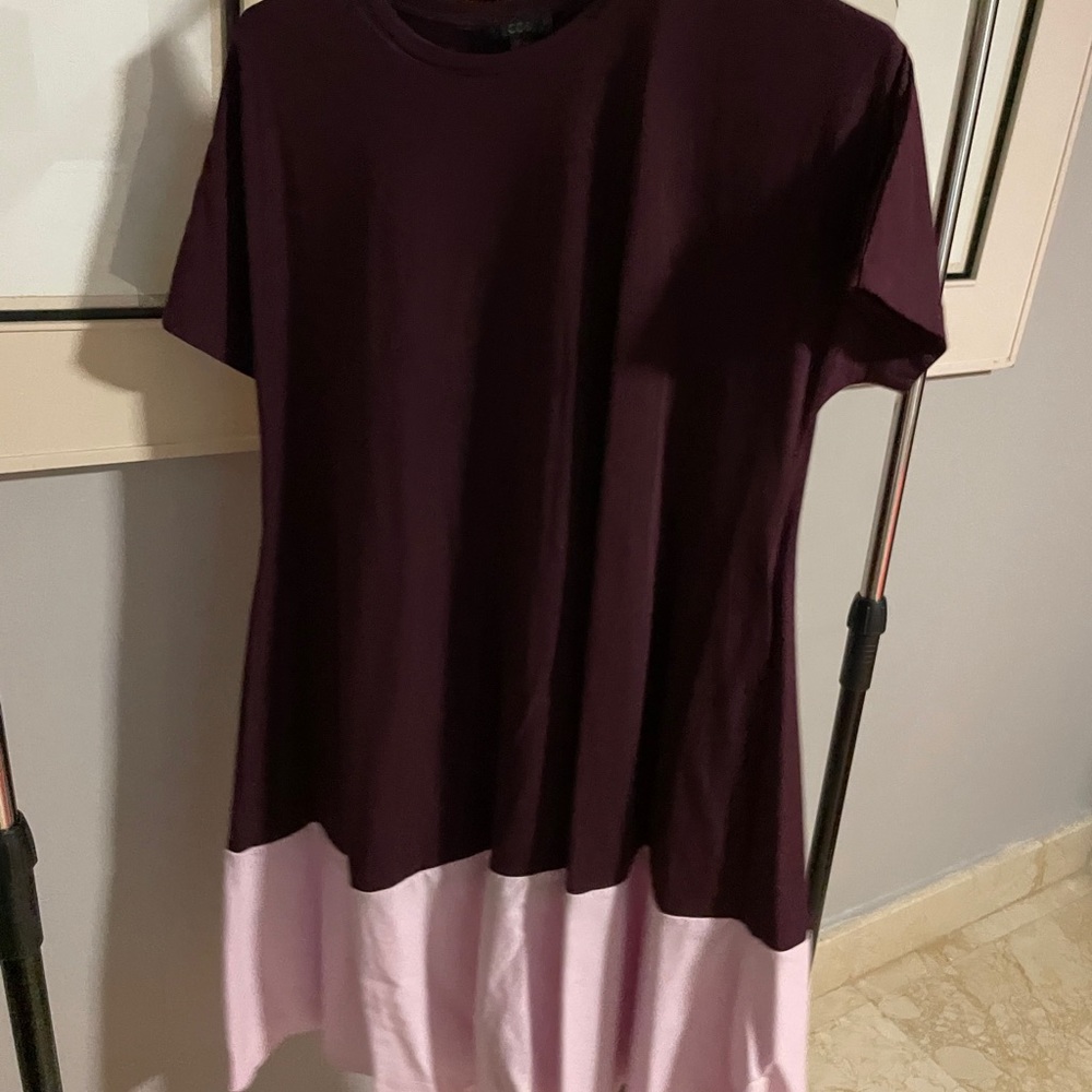 Cos Color Panelled Dress - Gem